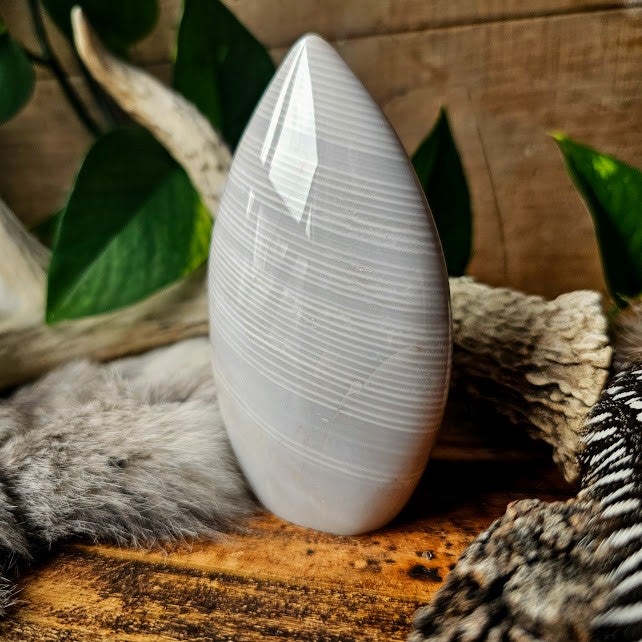 Flint Jasper | Tear Drop Freeform 12.3oz | Raven & Moon