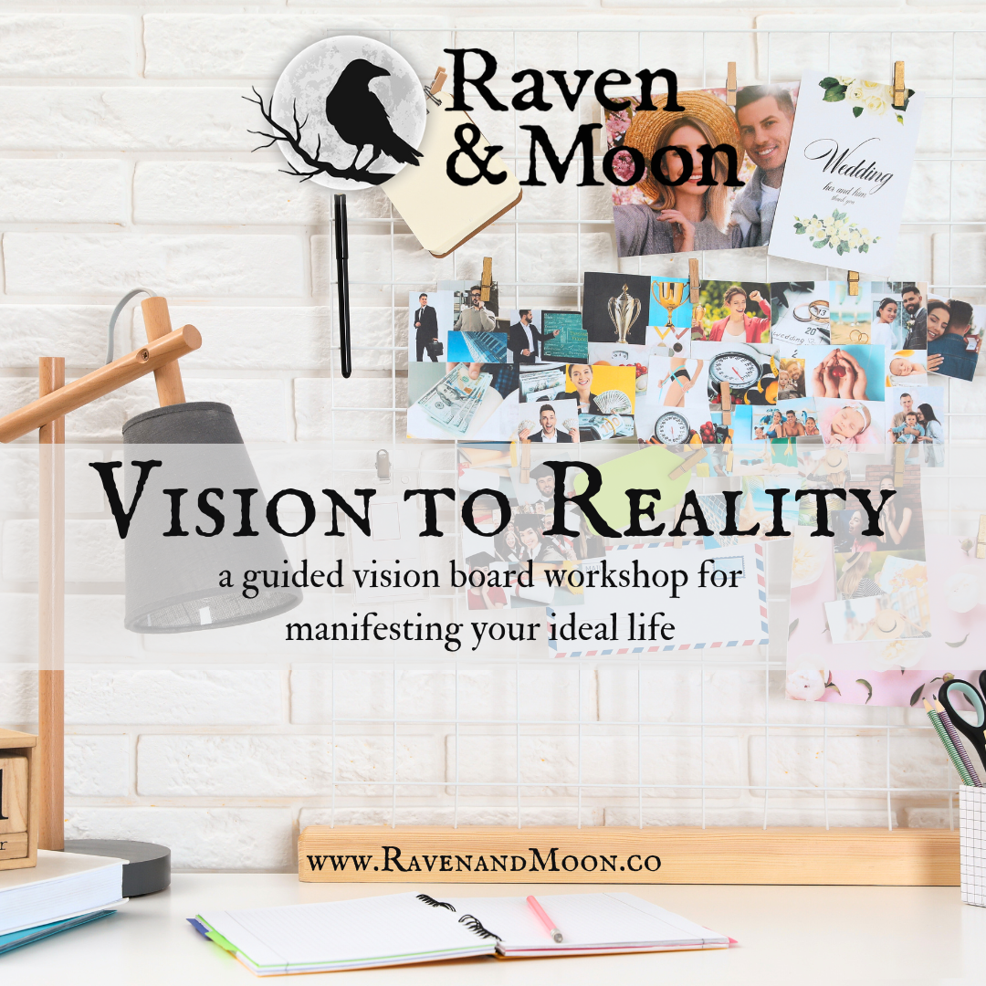 Vision to Reality | a guided vision board workshop for manifesting your ...